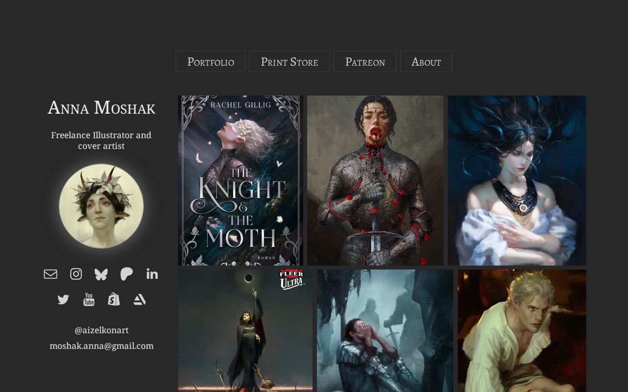 The Art of Anna Moshak